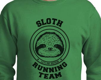 SVG Sloth svg Funny svg Sloth Running Team Champion svg heat