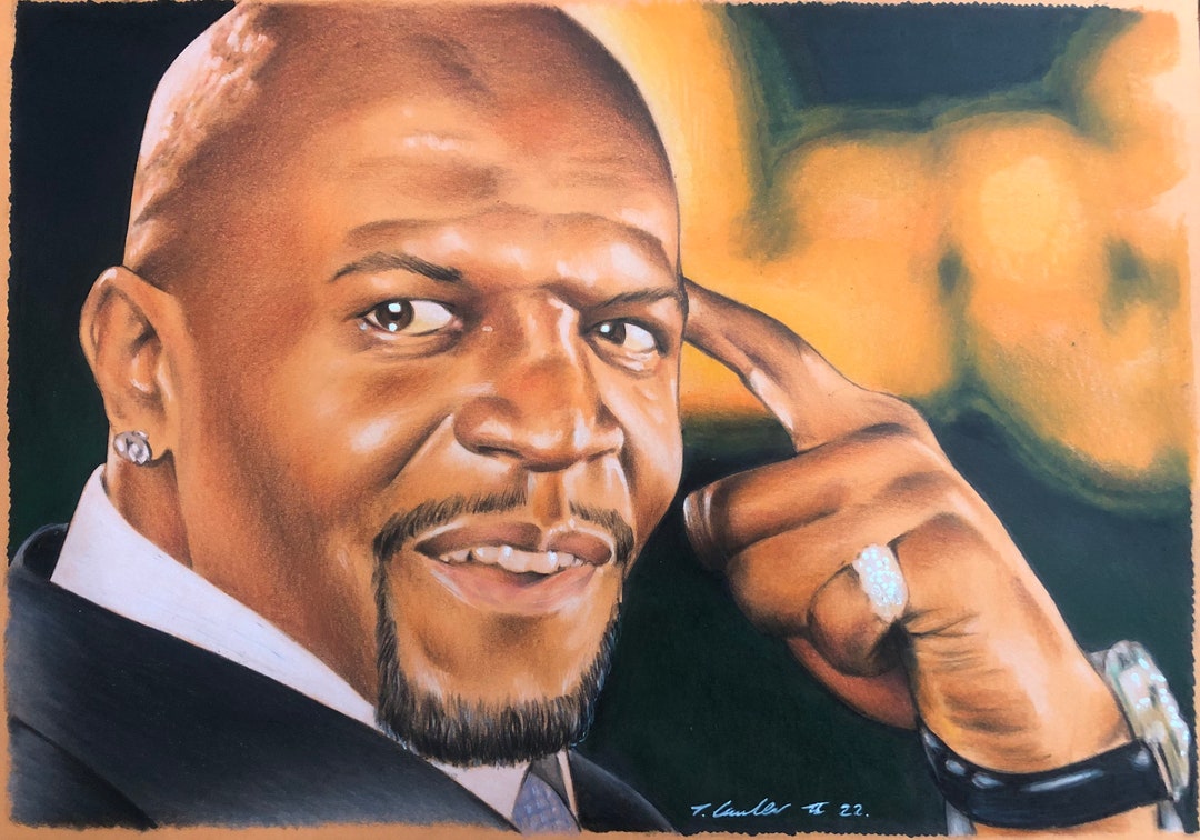 Terry Crews White Chicks Original Pencil Drawing .fan-art A4. - Etsy