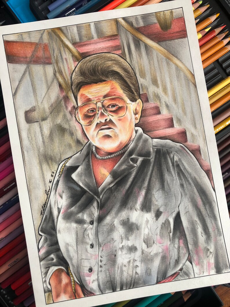 Tangina Poltergeist Original Pencil Drawing .fan-art A4. This - Etsy