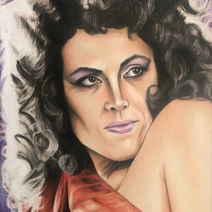 Buy Zuul Original Pencil Drawing .fan-art A4. Ghostbusters Dana Barrett ...