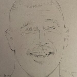 Travis Kelce Original Pencil / Pastel Drawing . Original Fan-art ( Uk ...