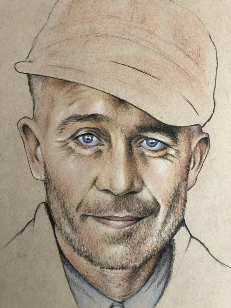 Ed Gein Original Pencil Drawing . Fan-art A4 - Etsy New Zealand