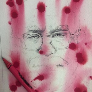 Dr Harold Shipman Original Pen / Ink Drawing . Original ART ( Uk A4 ...