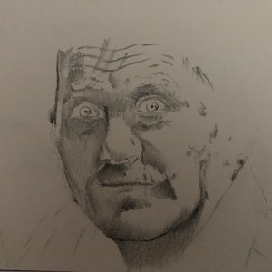Quint Jaws Original Pencil Fan-art . A4 . Robert Shaw - Etsy