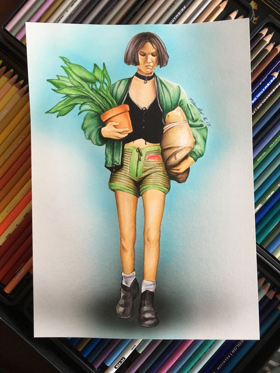 Natalie Portman Original Pencil Drawing Fan-art A4. Mathilda Leon the ...