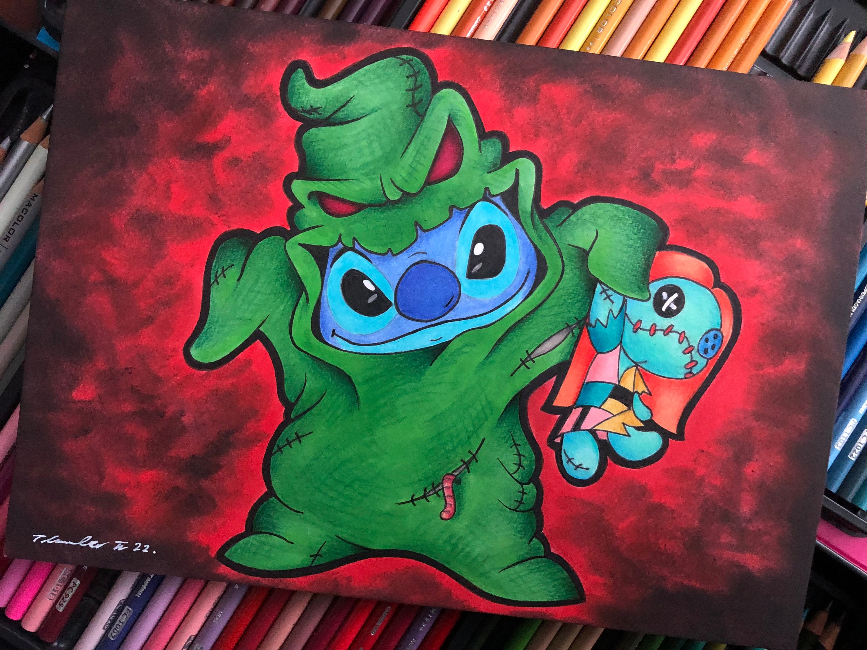 Oogie Boogie Drawing