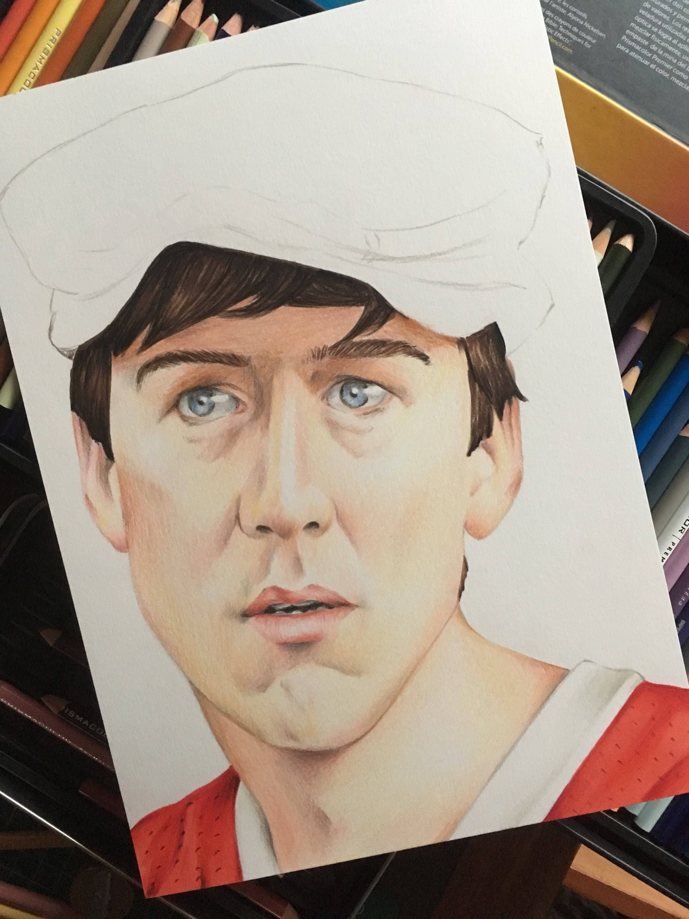 Cameron Frye original drawing A4 fan-art . Ferris Buellers Day | Etsy