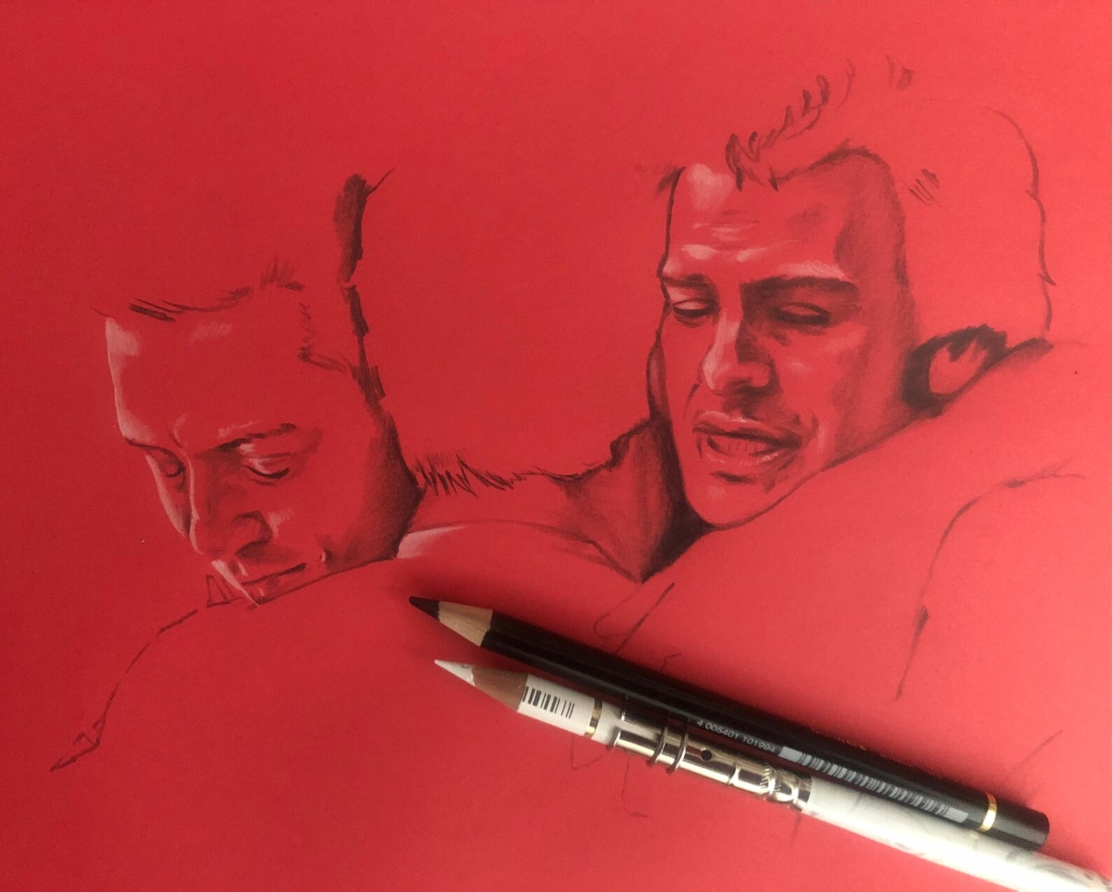 Spider-man Hug Original Pencil Drawing .fan-art A4. No Way - Etsy