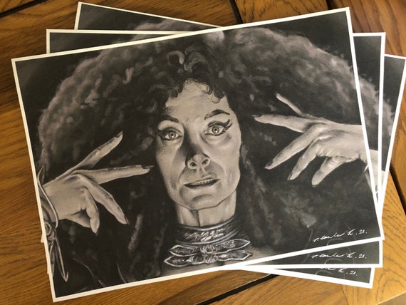 PRINT ... Princess Mombi ... Signed Fan-art A4. Return to Oz - Etsy