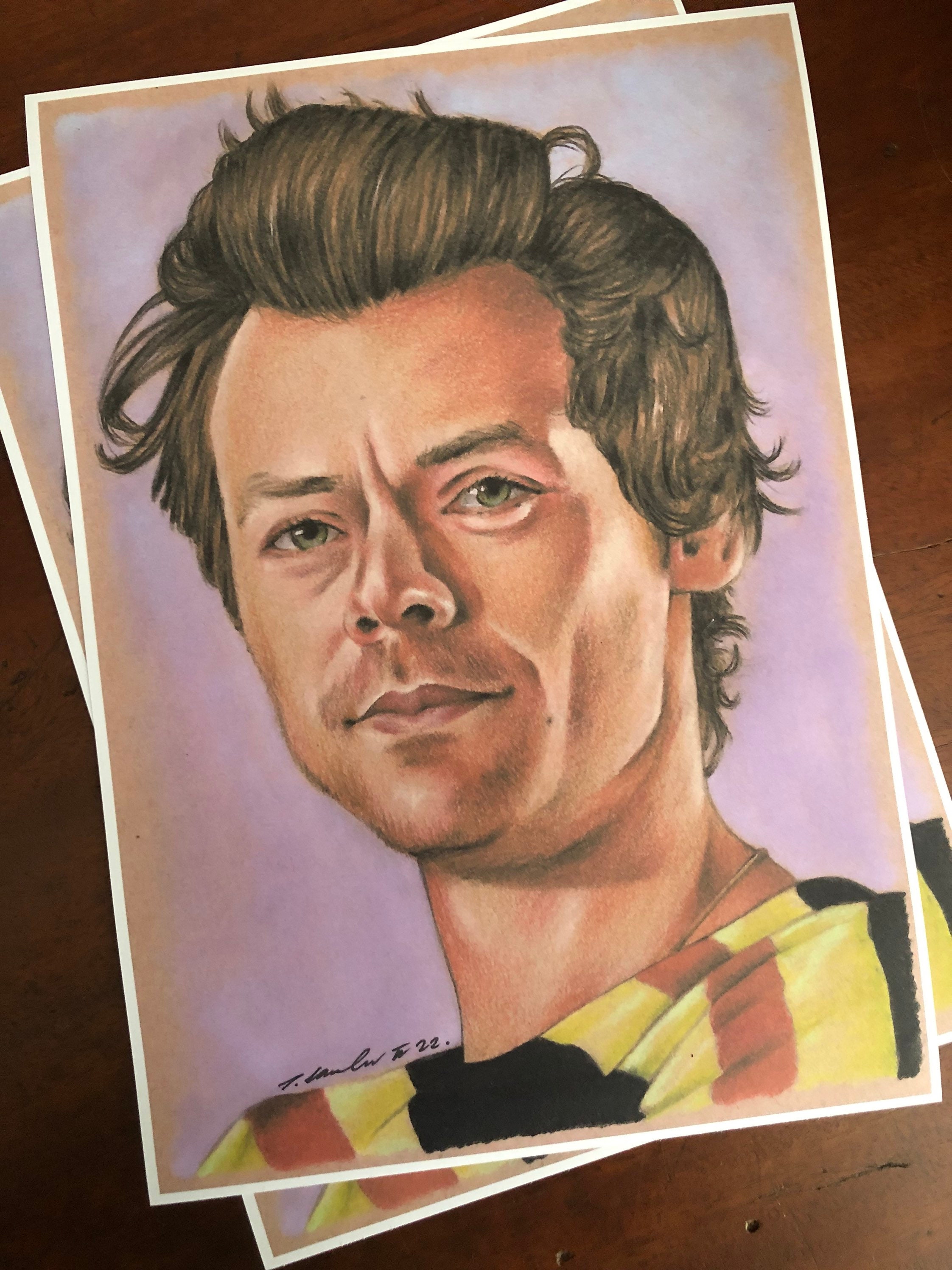 Harry Styles Caricature