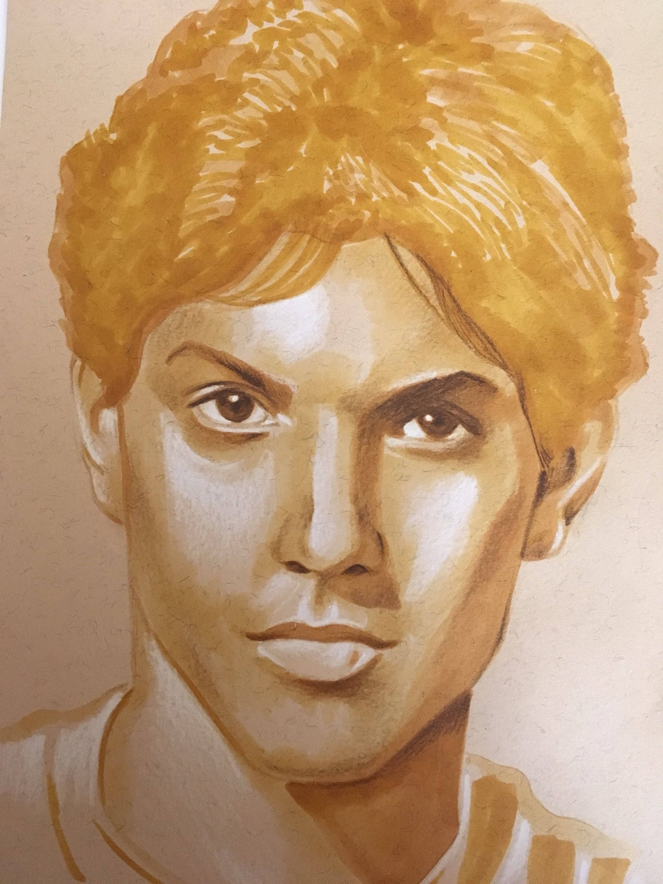 Ralph Macchio Original Drawing. Fan-art . Danny Karate Kid - Etsy Canada