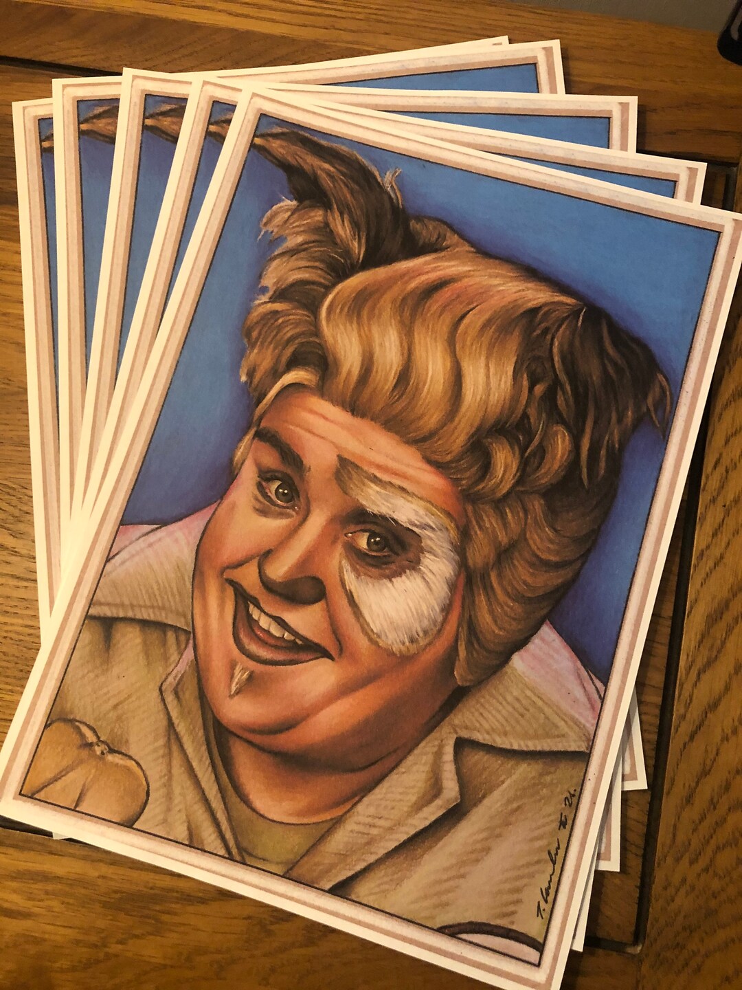 PRINT.. John Candy .. Barf . Signed Fan-art A4. Spaceballs - Etsy UK