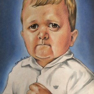 Hasbulla Magomedov Original Pencil / Pastel Drawing .fan-art A4. - Etsy