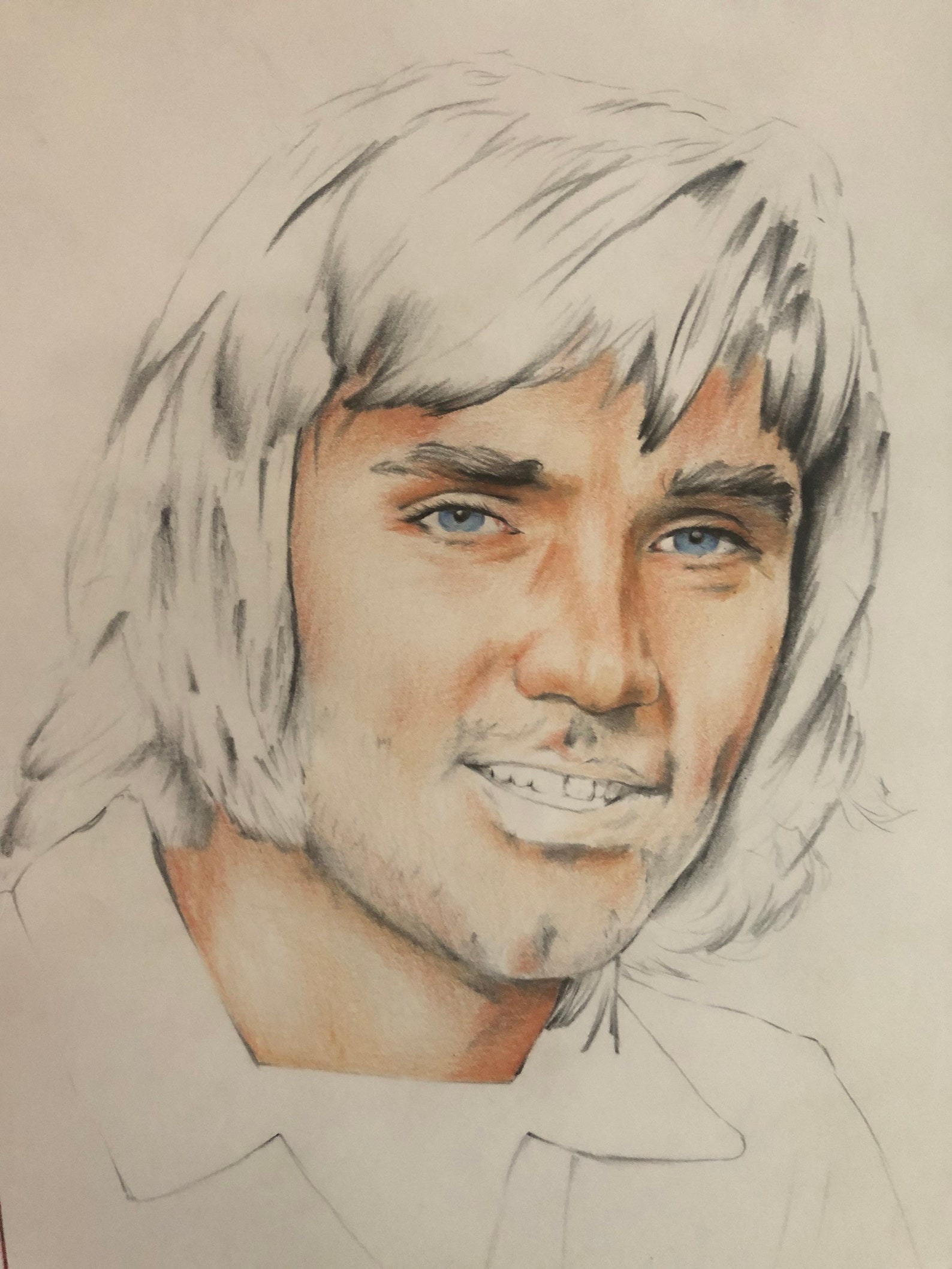 George Best Original Pencil Drawing .fan-art A4. - Etsy