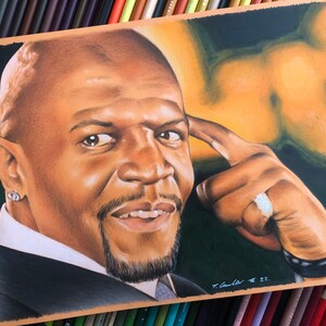 Terry Crews White Chicks Original Pencil Drawing .fan-art A4. - Etsy