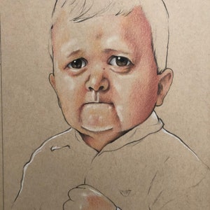 Hasbulla Magomedov Original Pencil / Pastel Drawing .fan-art A4. - Etsy