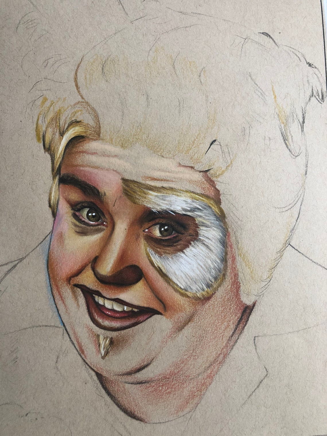 John Candy Barf Original Pencil Drawing .fan-art A4 . | Etsy