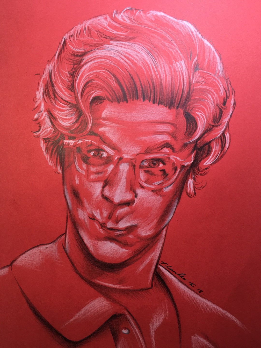 The Church Lady Original Pencil Sketch Drawing ,A4 .fan-art. Dana ...