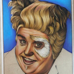 John Candy Barf Original Pencil Drawing .fan-art A4 . Spaceballs - Etsy