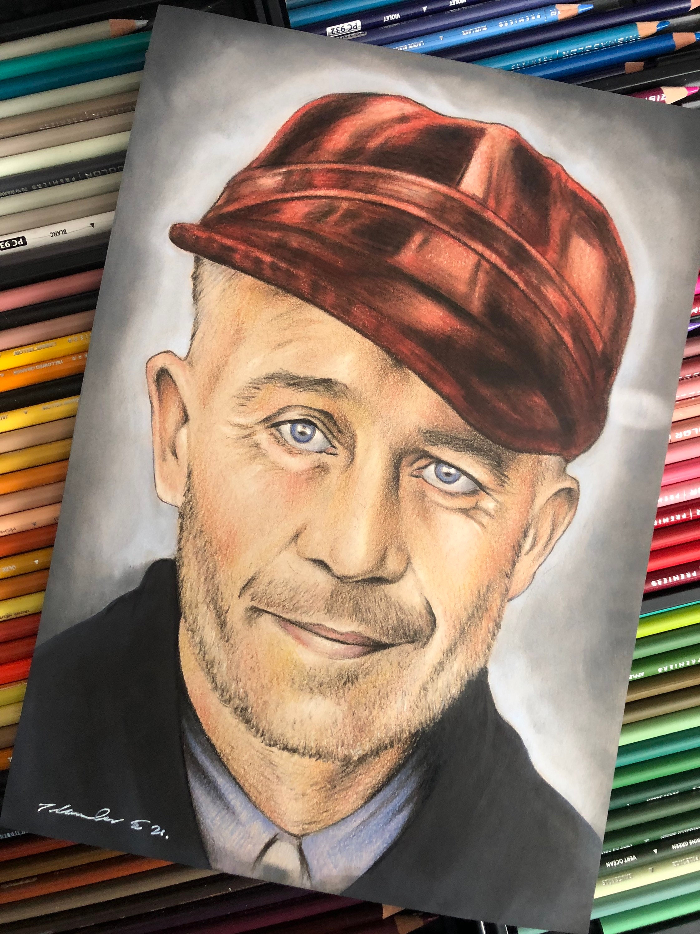 Ed Gein Original Pencil Drawing . Fan-art A4 | Etsy