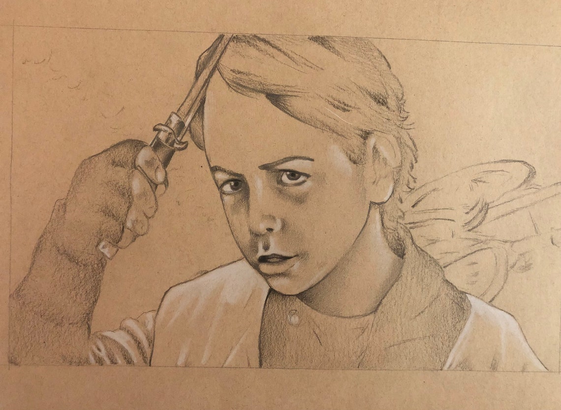 Johnny the Paperboy Original drawing . Better off Dead Fan-art | Etsy