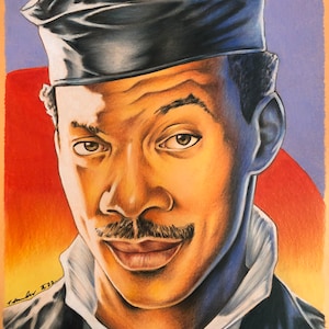 Eddie Murphy Original Pencil Drawing . A4 Fan-art . the Golden Child - Etsy