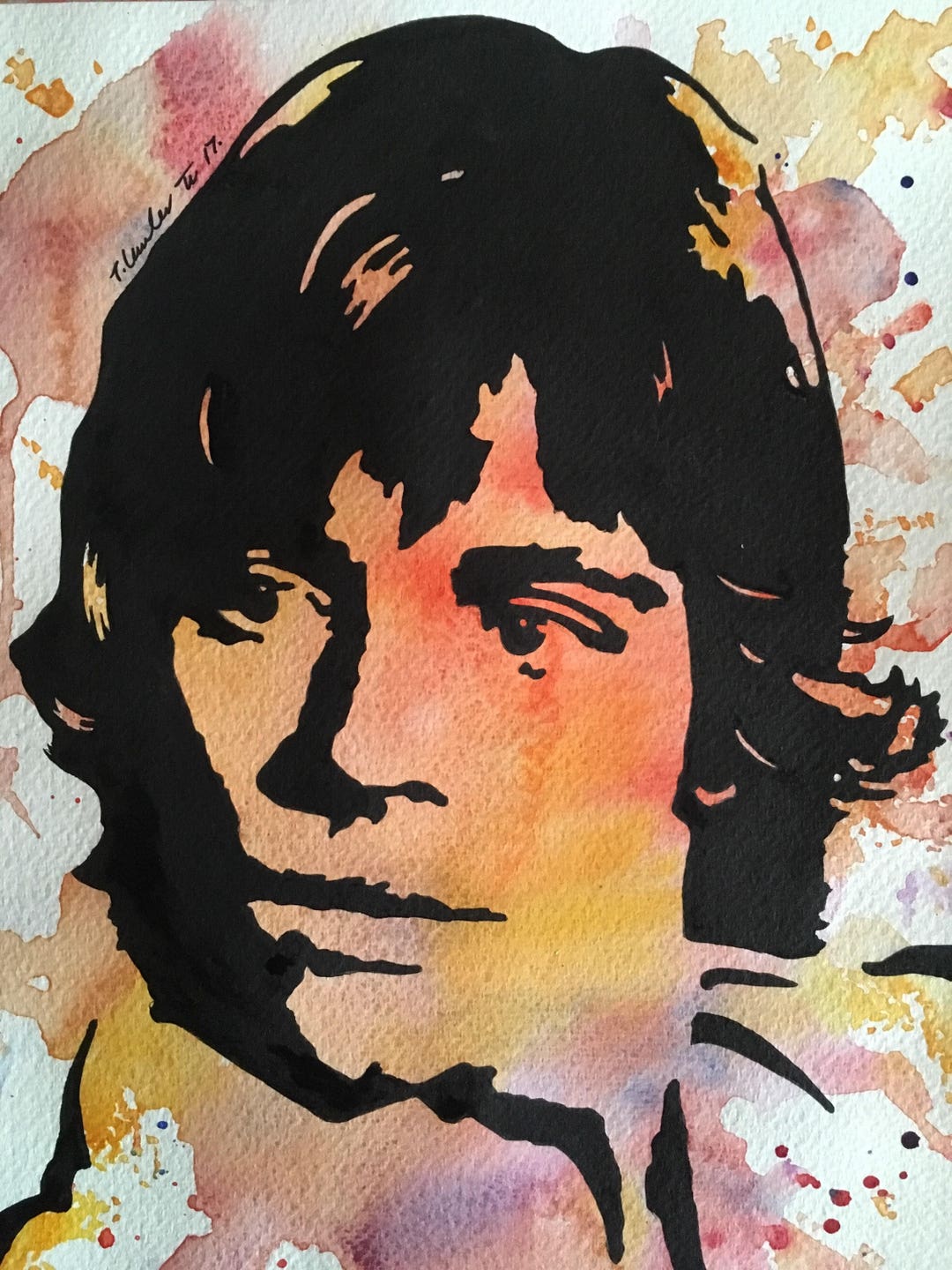 Luke Skywalker Original Painting . Fan-art A4. Star Wars a New Hope - Etsy