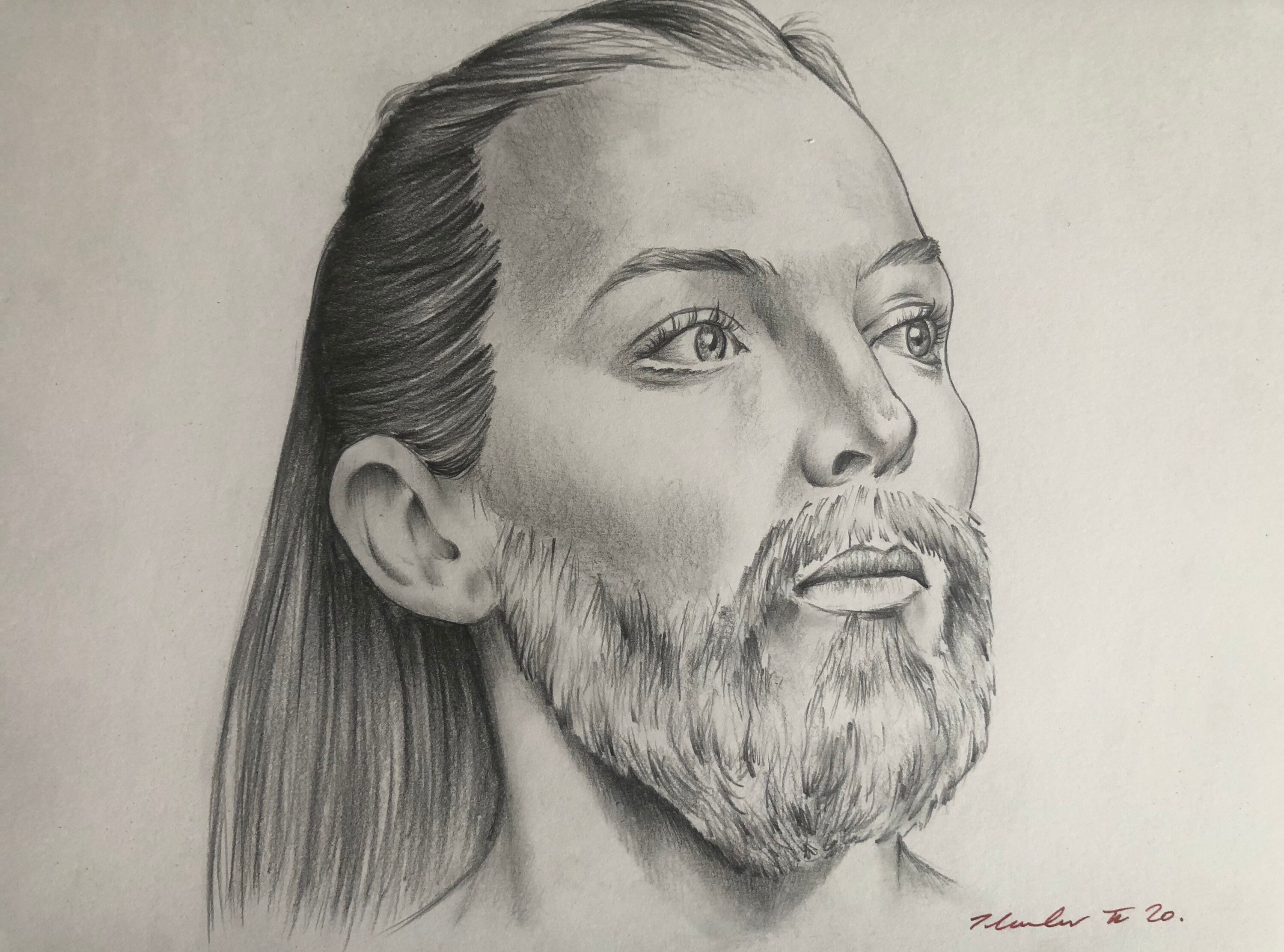 Villanelle Killing Eve Original Pencil Drawing Fan-art A4. Jodie Comer ...