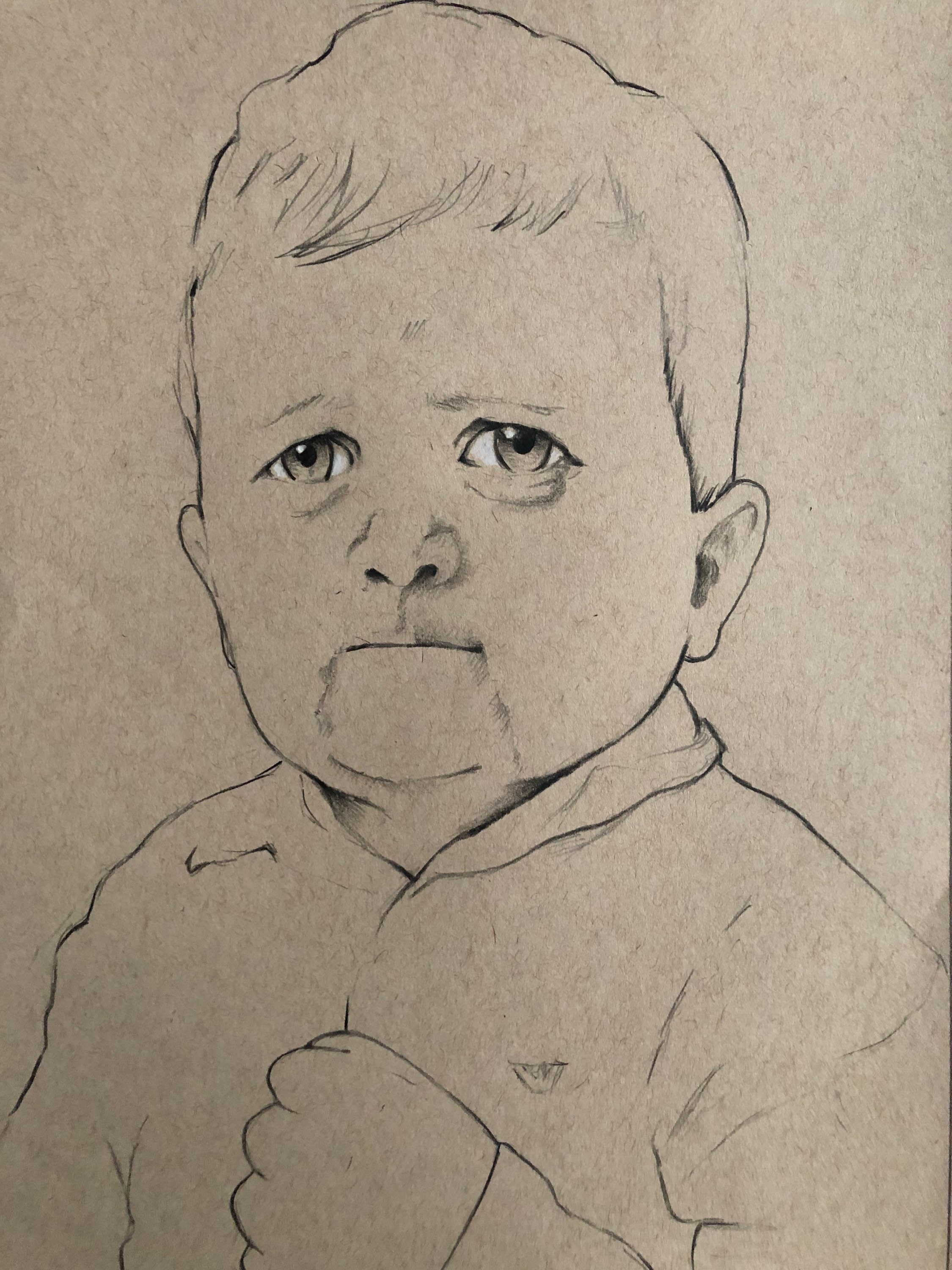 Hasbulla Magomedov Original Pencil / Pastel Drawing .fan-art A4. - Etsy