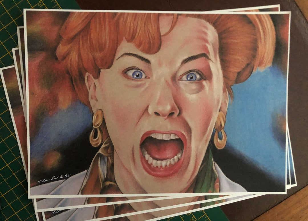 PRINT.... Home Alone ... Original Fan-art .. Signed Print. “kevin ...