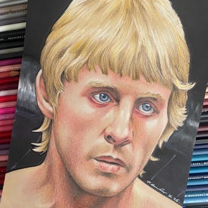 Paddy the Baddy Pimblett Fan-art Original Pencil Drawing .uk A4 Size ...