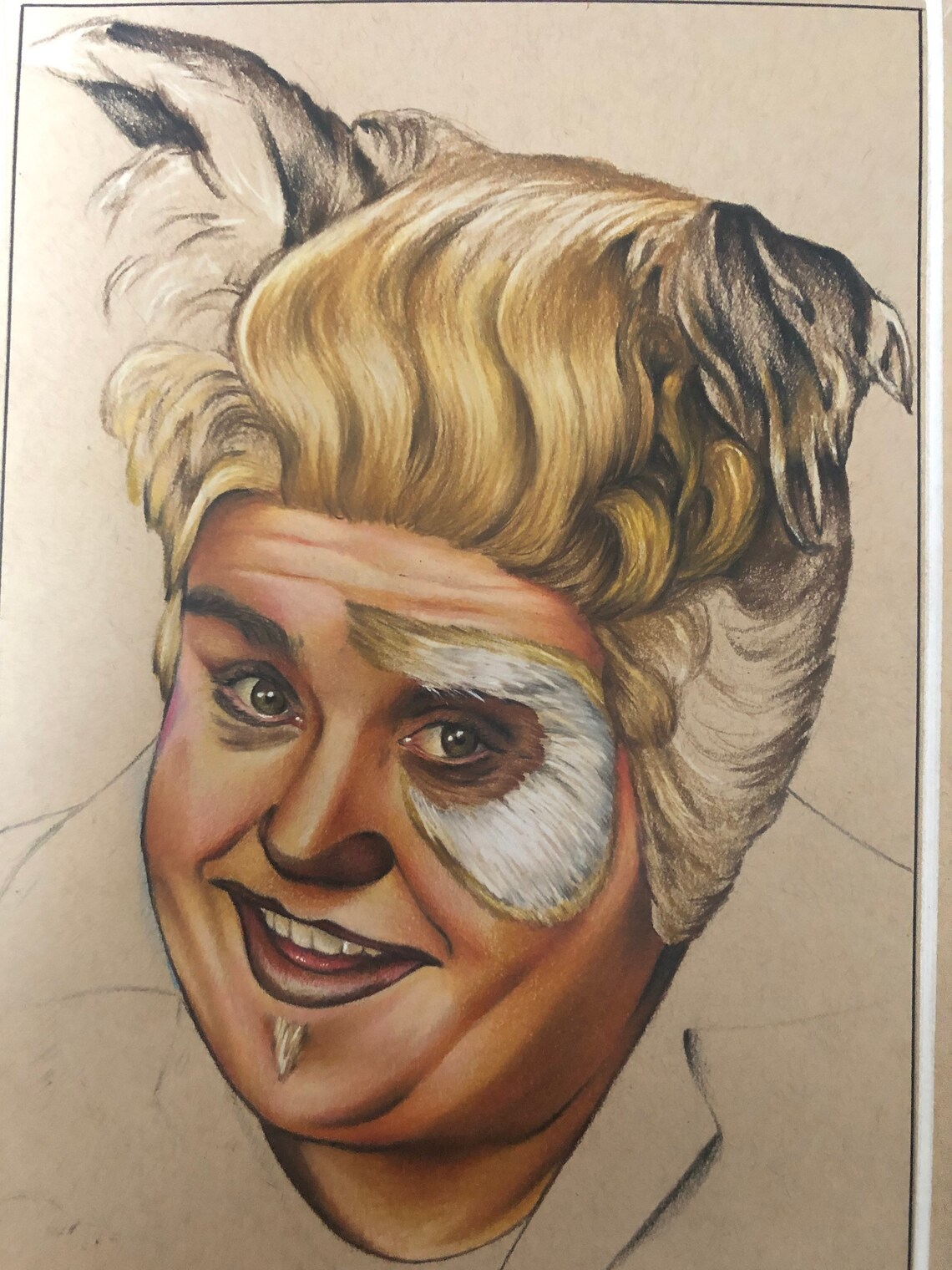 John Candy Barf Original Pencil Drawing .fan-art A4 . | Etsy