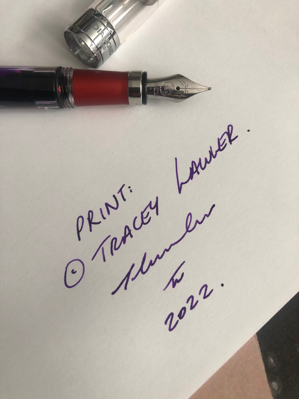 Print . Annemarie .. Fan-art A4. Anne-marie . Signed Fan Art | Etsy