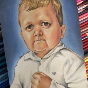 Hasbulla Magomedov Original Pencil / Pastel Drawing .fan-art A4. - Etsy