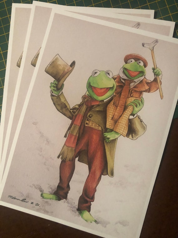 Tiny Tim Christmas Carol Drawing