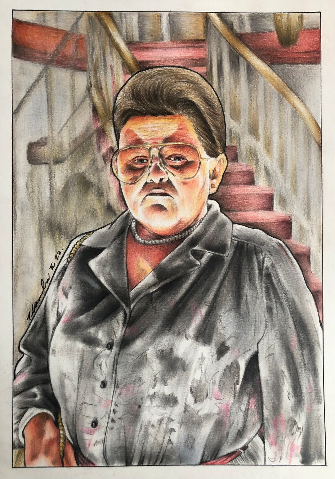 Tangina Poltergeist Original Pencil Drawing .fan-art A4. This House is ...