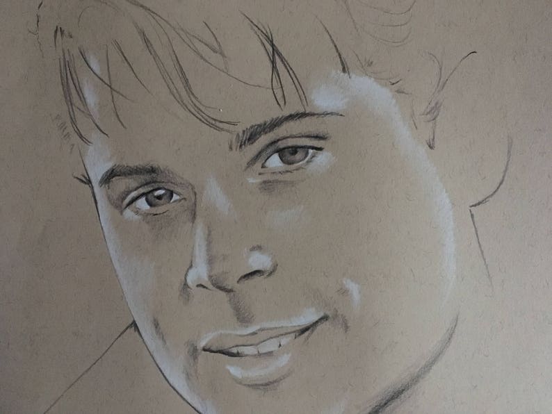 Sodapop Curtis Original Drawing. Fan-art . the Outsiders . Rob - Etsy