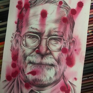 Dr Harold Shipman Original Pen / Ink Drawing . Original ART ( Uk A4 ...