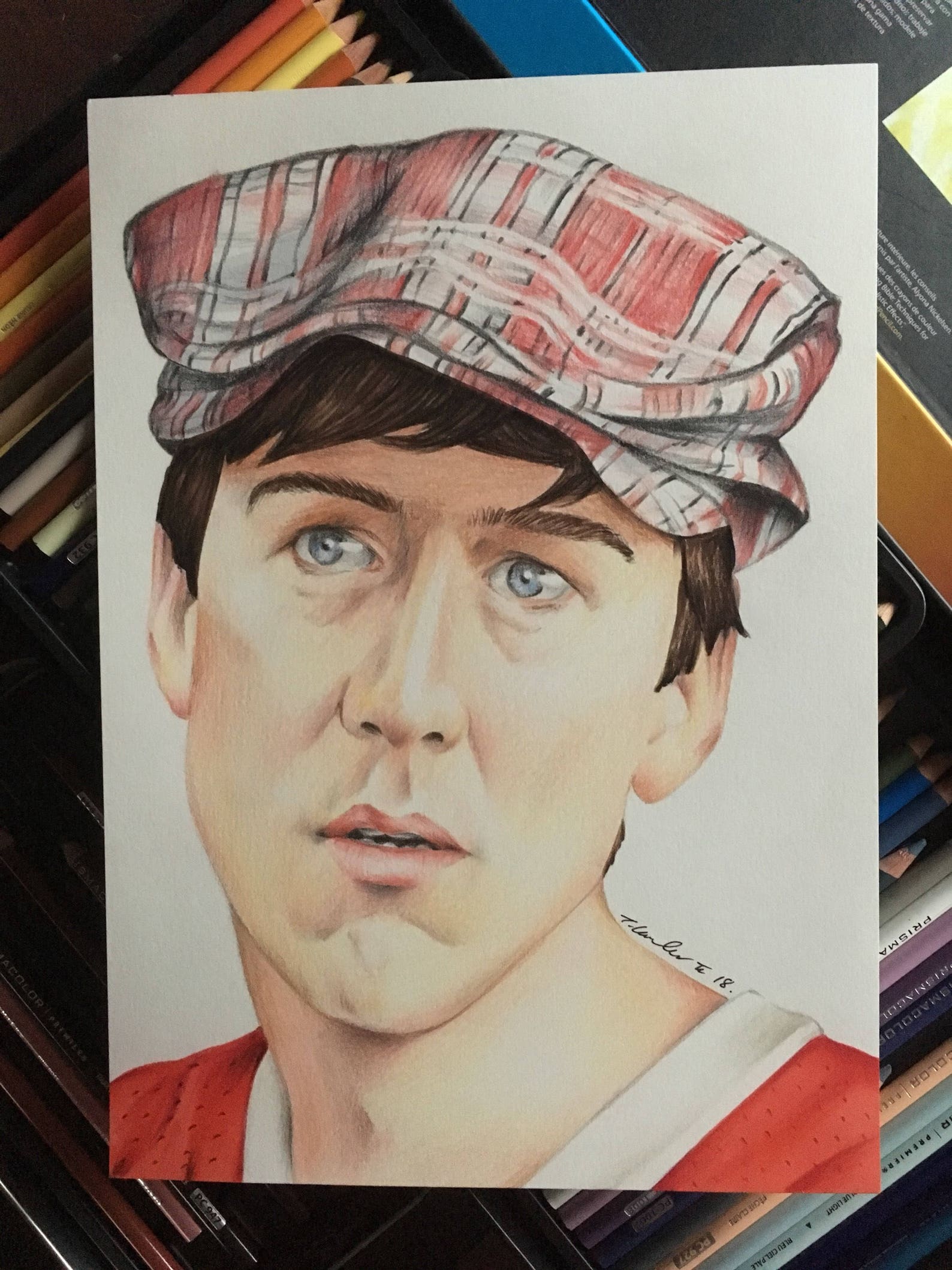 Cameron Frye Original Drawing A4 Fan-art . Ferris Buellers Day | Etsy