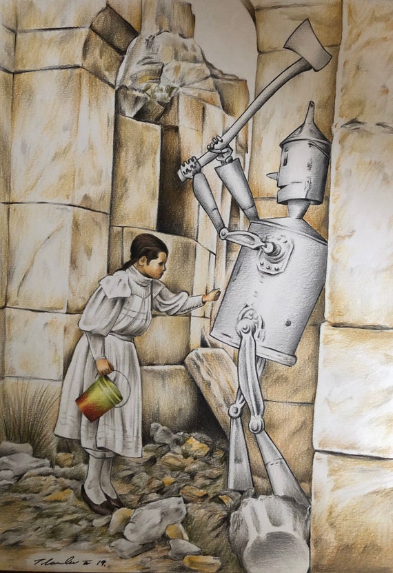 Tin Man Drawing