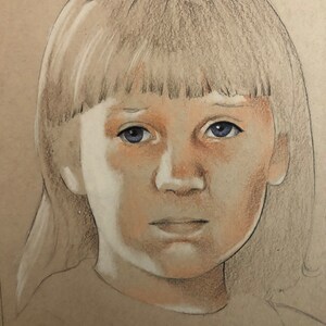 Matilda Original Pencil Drawing .fan-art A4. ( 1996 Mara Wilson ) - Etsy