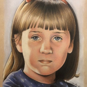 Matilda Original Pencil Drawing .fan-art A4. ( 1996 Mara Wilson ) - Etsy