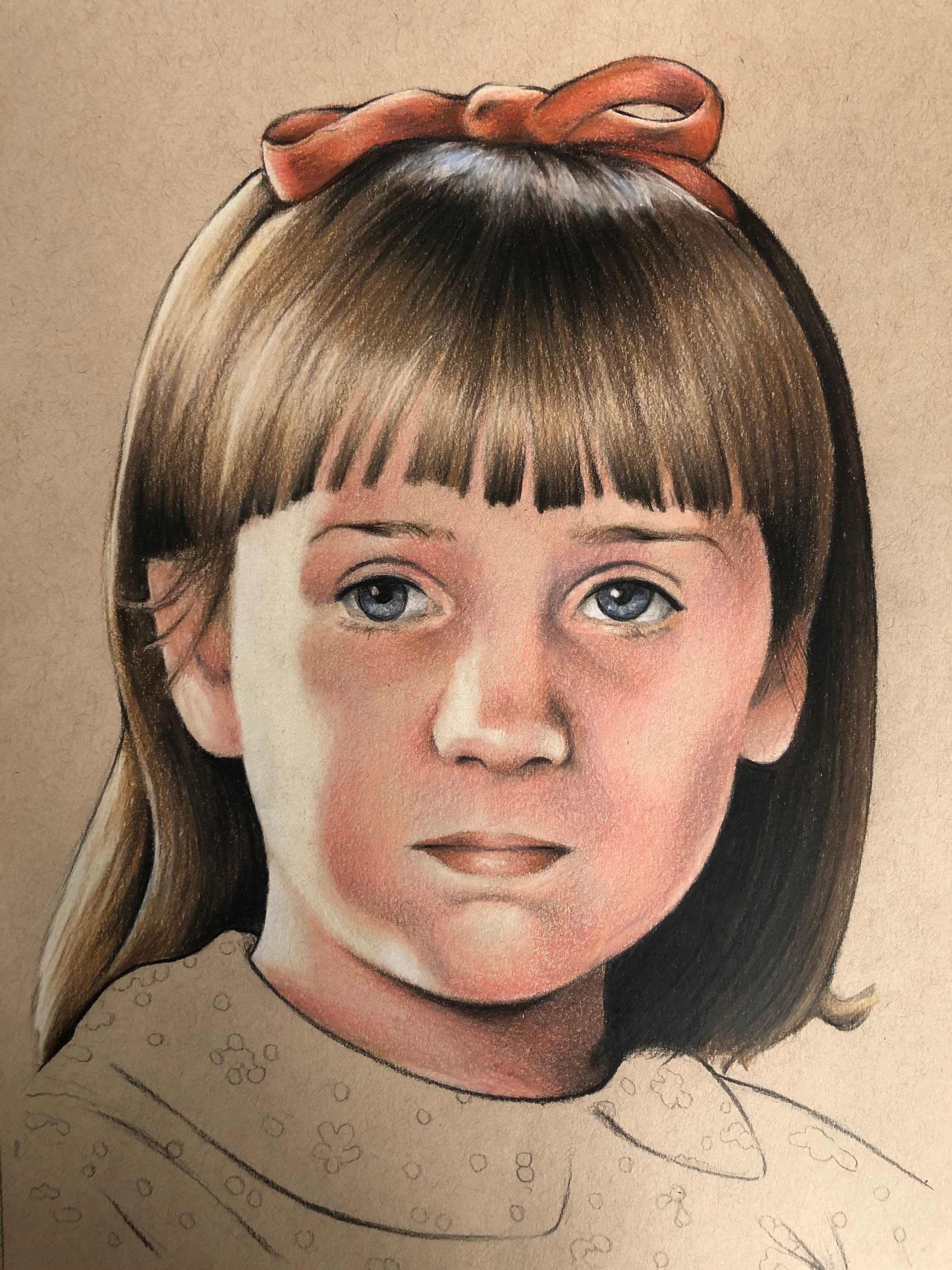 Matilda Original Pencil Drawing .fan-art A4. 1996 Mara - Etsy Canada