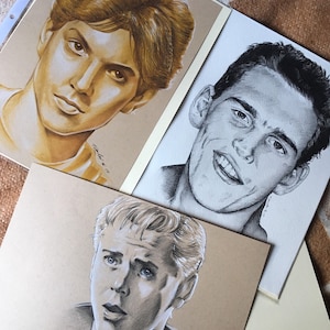 Sodapop Curtis Original Drawing. Fan-art . the Outsiders . Rob Lowe - Etsy