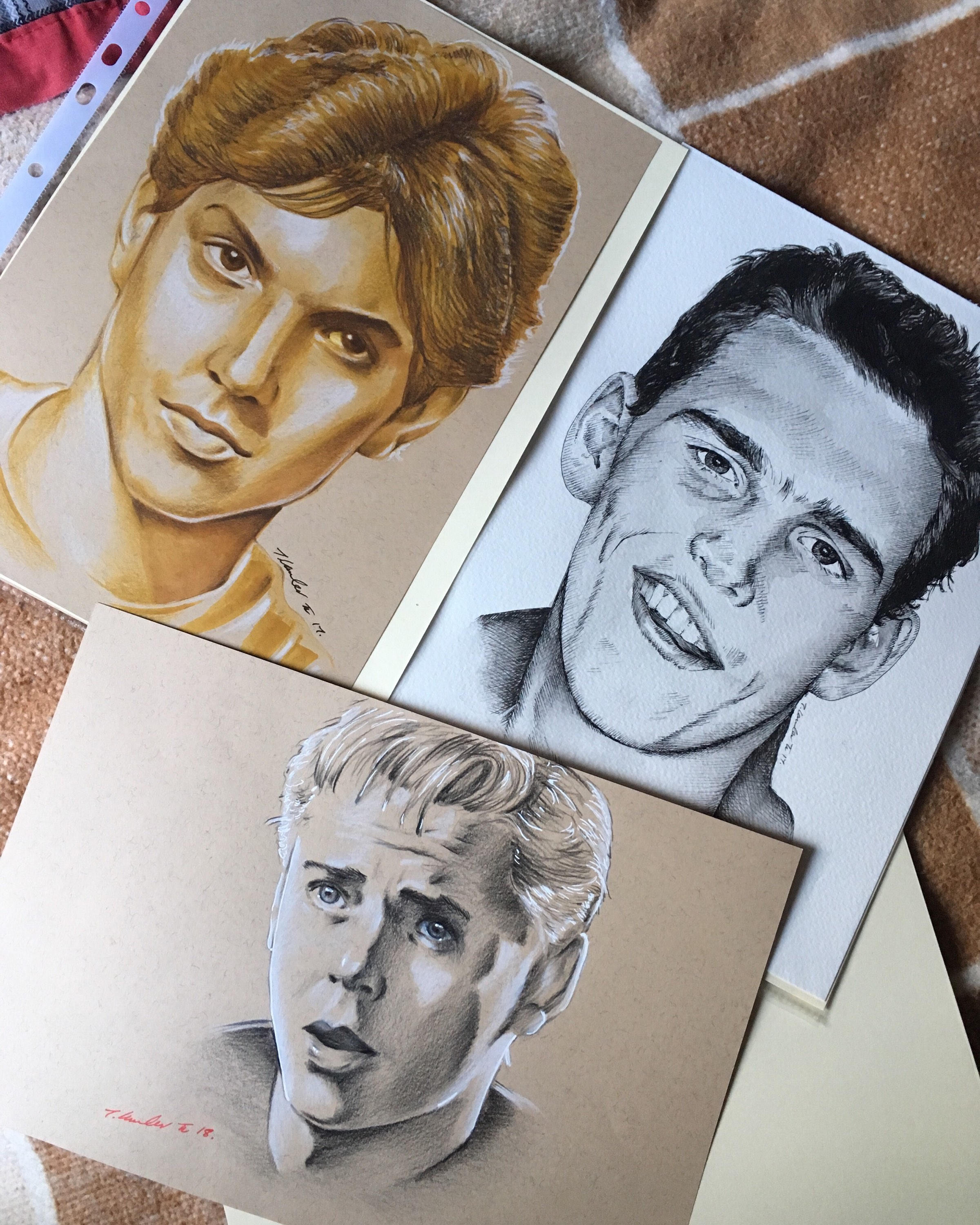 The Outsiders Sodapop Drawings
