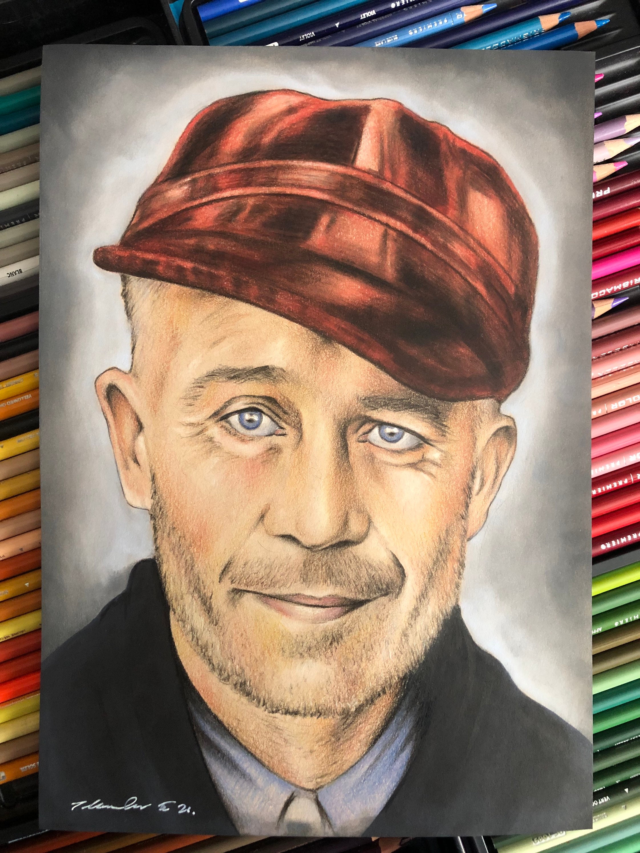 Ed Gein Original Pencil Drawing . Fan-art A4 | Etsy