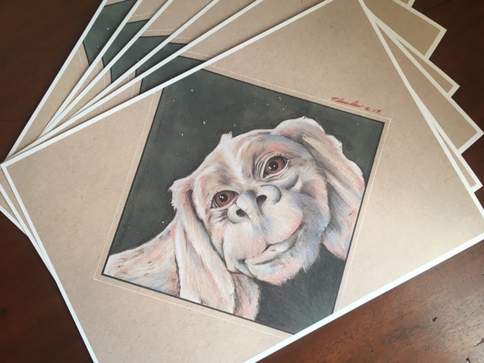 PRINT ... Falkor ...A4 Fan-art Drawing . the Neverending Story - Etsy