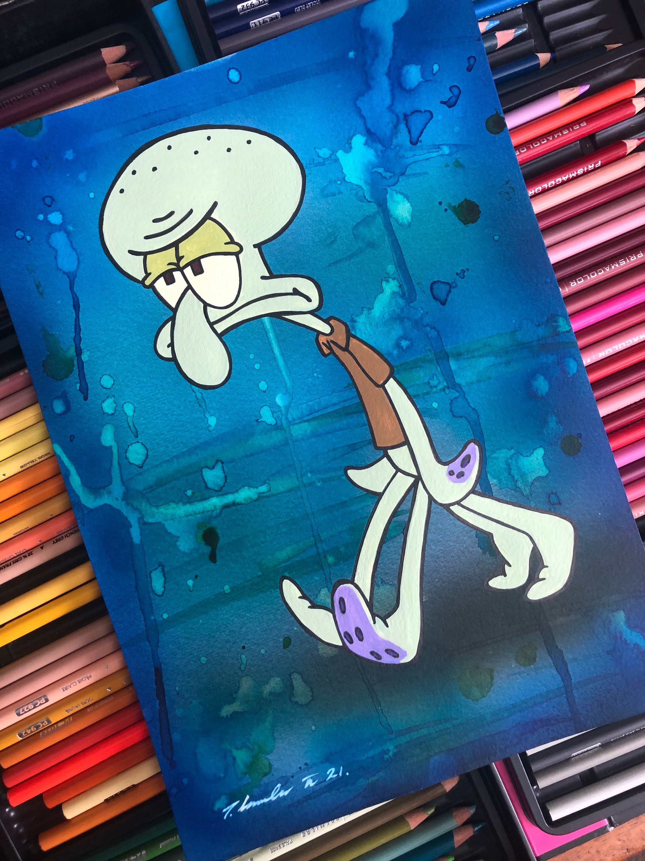 Original Spongebob Drawing