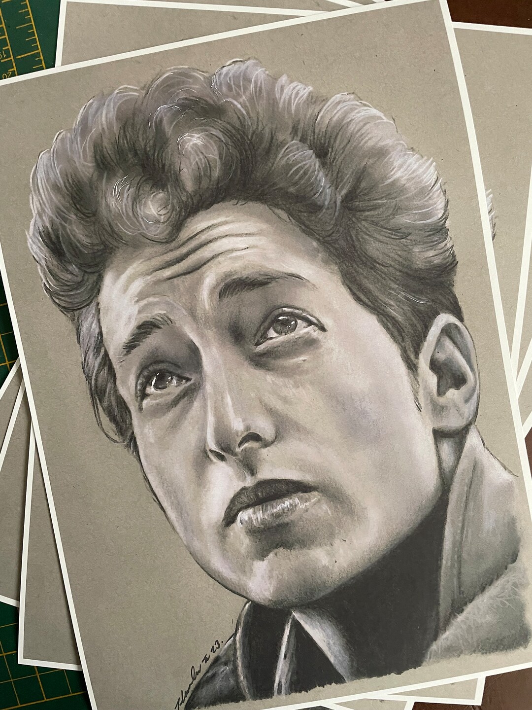 PRINT ... Bob Dylan . . Signed Fan-art A4. - Etsy