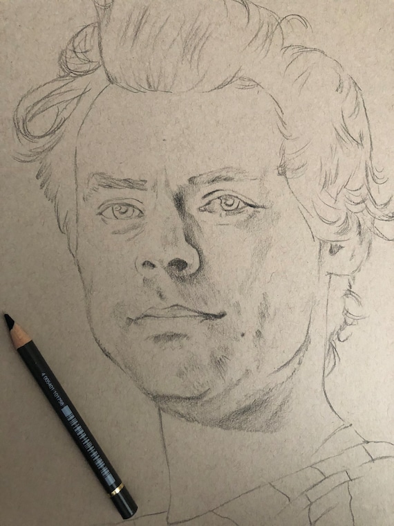 Harry Styles Drawing Pen